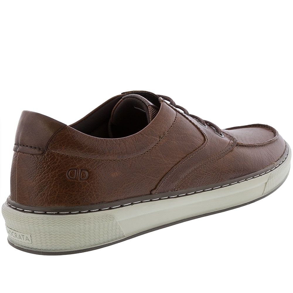 Sapato Casual Democrata Scott Caramelo