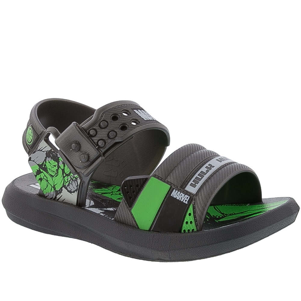 Sandália Marvel Incrível Hulk Cinza