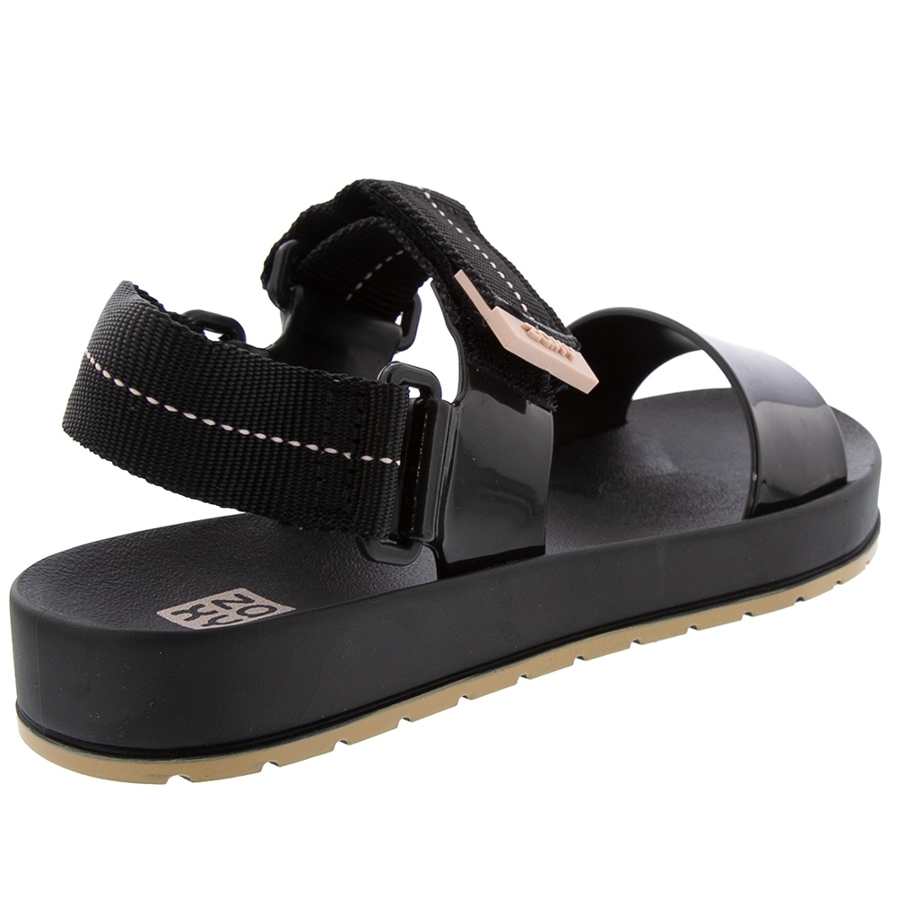 Sandália Papete Zaxy Flatform Way Preto