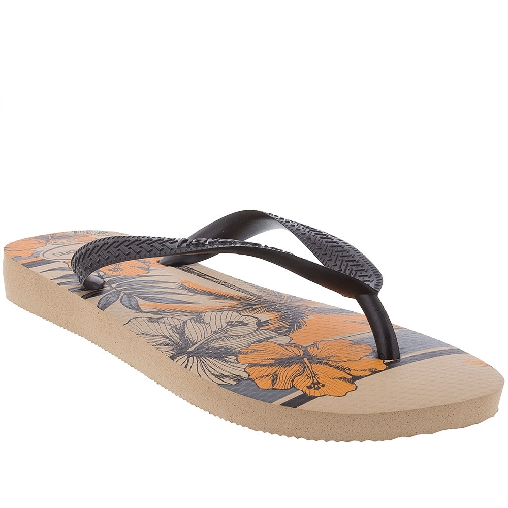 Chinelo Havaianas Aloha Bege